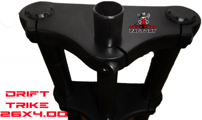 26x4 Drift trike Forks Triple Clamp style for fat bike | Motorised ...